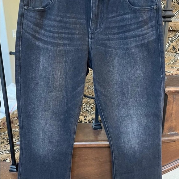 CAbi | Pants & Jumpsuits | Cabi Black Wash Highlow Crop | Poshmark